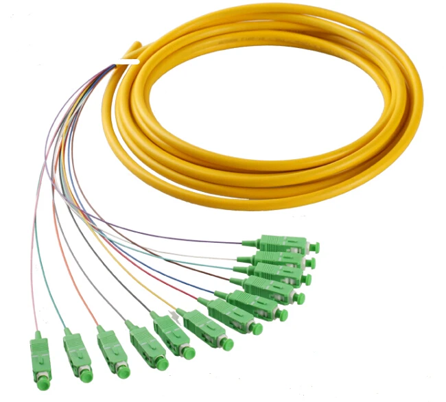 SC-APC-12core-fanout-fiber-optic-Pigtail-SM-simplex-1-5M-Optical-fiber ...
