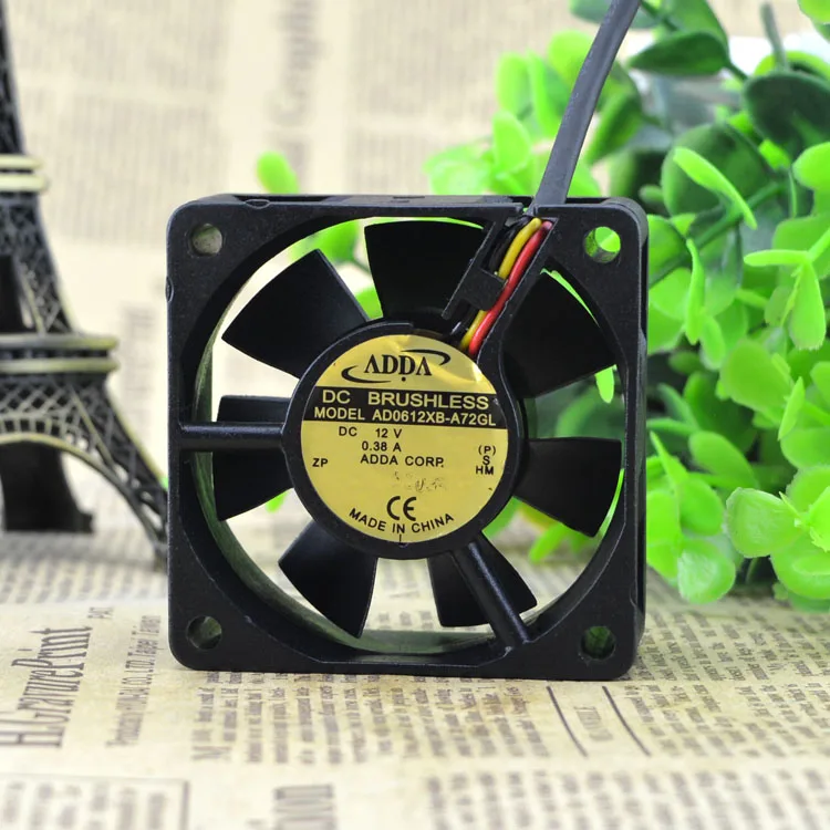 Free Delivery. 6 cm fan AD0612XB A72GL 12 v 0.38 A server|12 cm fan ...