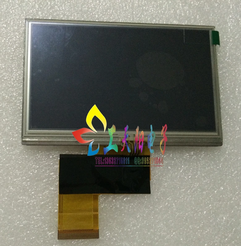 Original 4.3 inch LCD screen ZBH043GT-12 V2 display with touch screen