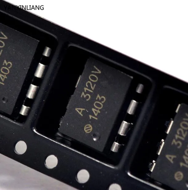 10ピースhcpl3120 sop8 HCPL 3120 sop a3120 smd| | - AliExpress