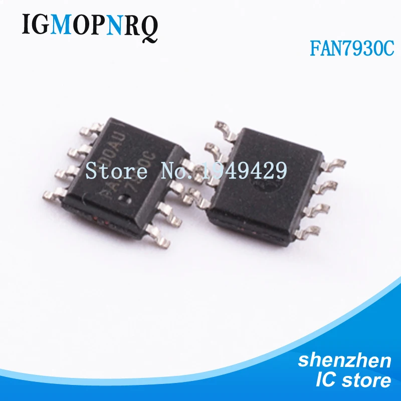 Купить 10 шт./лот fan7930c sop8 fan7930 7930c коррекция коэффициента ...
