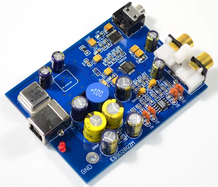 Assembly Es9028q2m+sa9023 Usb Decoder Board Hifi Audio Dac Board New ...