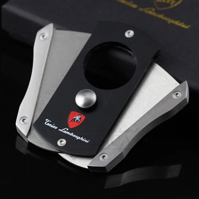 GALINER Cool Dual Sharp Blades Cigar Cutter Scissors Quick Smooth ...