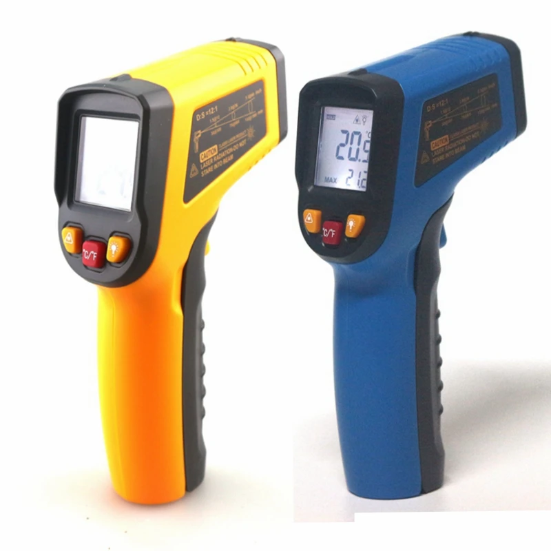 KETOTEK LCD Non Contact Digital Laser IR Infrared Thermometer C/F ...