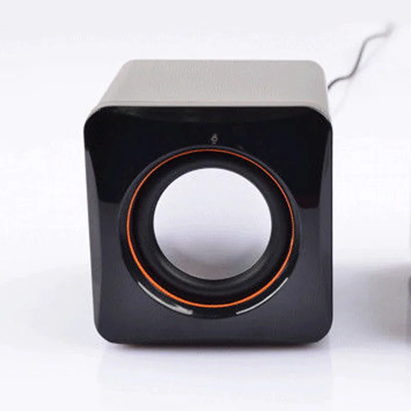 Desktop PC MINI Speaker Portable Notebook Small Stereo Sound Box Audio ...