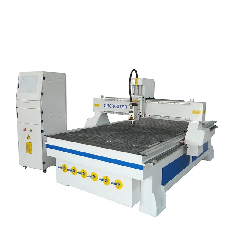 3 Axis CNC Router Machine with 3kw spindle power desktop wood Cutting ...