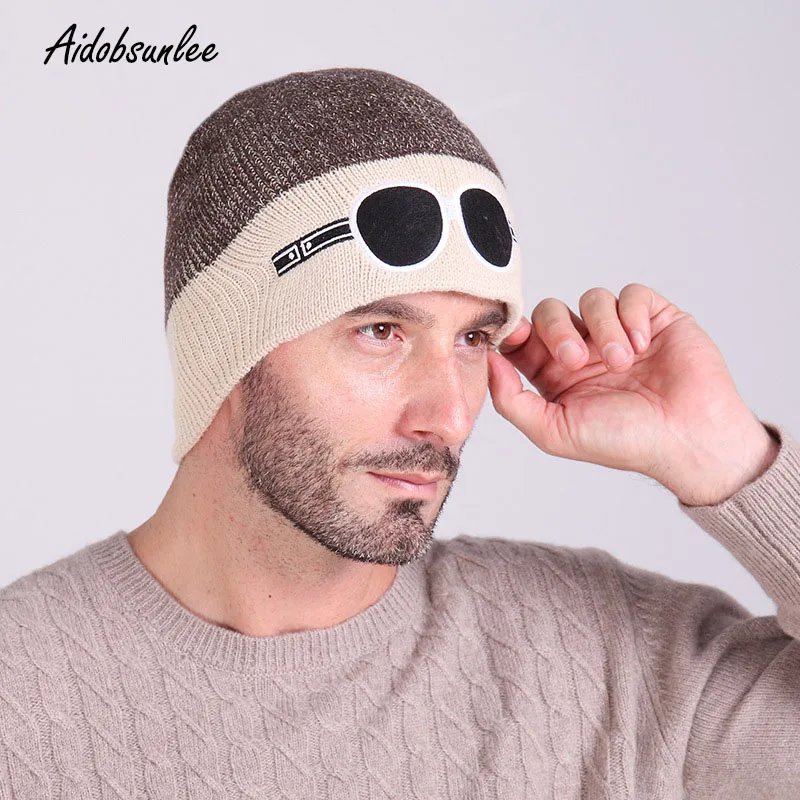 2017 New Arrival Outdoor Hot Hats Ski Goggles Cartoon Cap Two color ...