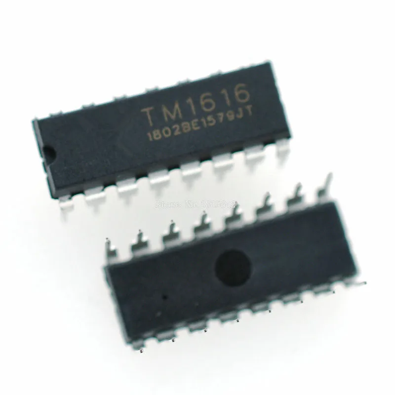 10PCS/Lot Original New TM1616 DIP 16 IC Chip tm1616-in Integrated ...