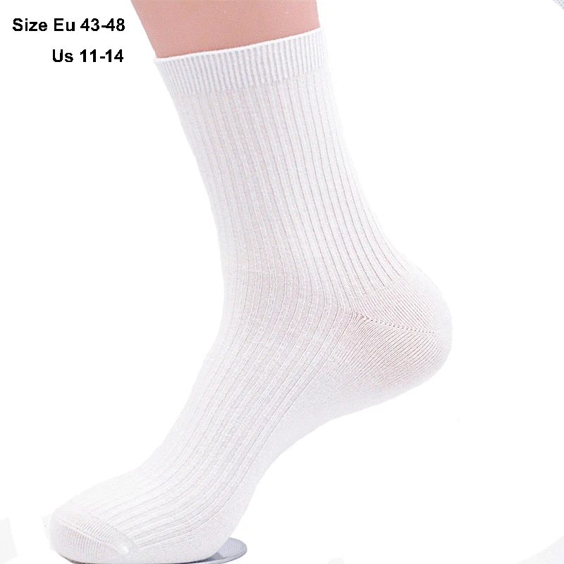 5pairs/lot Men Socks Plus Large Big Size Eur 45, 46, 47, 48, 49,50 ...