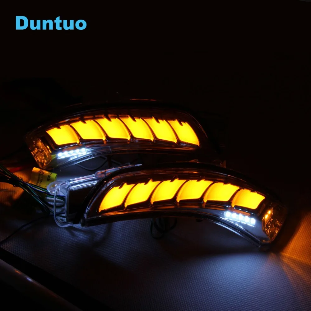 LED Sequential Flowing Turn Signal Lamp Rearview Mirror Running Light ...