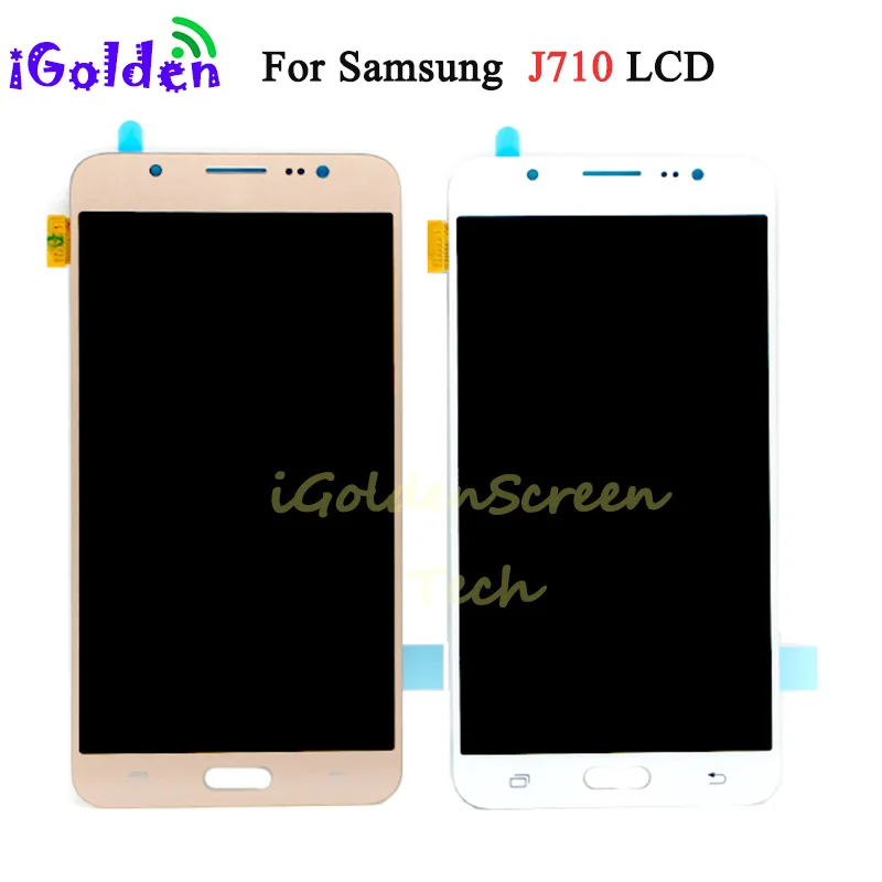 Pantalla LCD de 5,5 pulgadas para SAMSUNG GALAXY J710, repuesto de ...