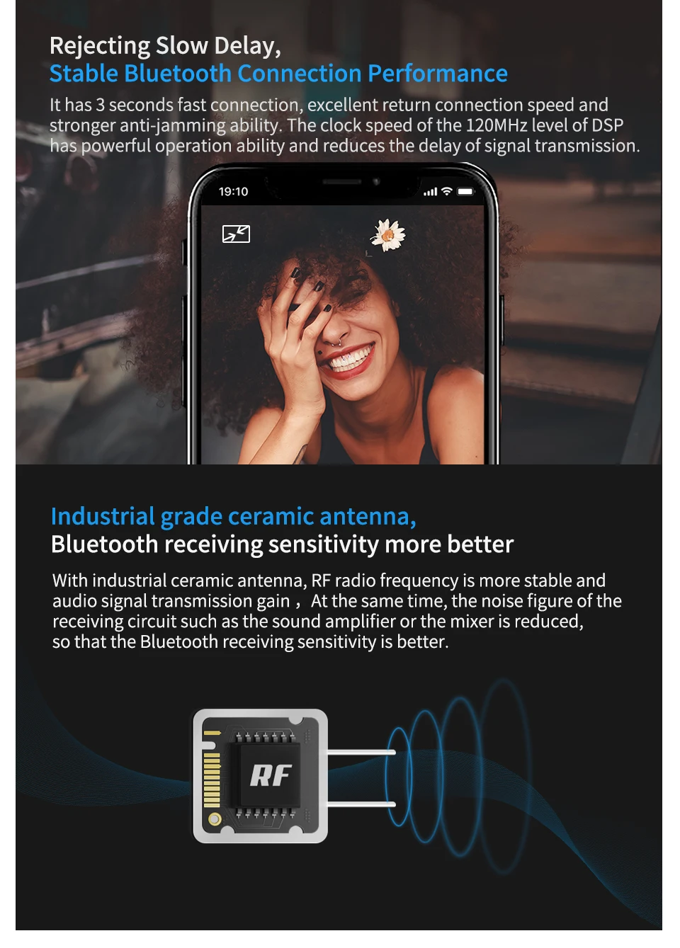 KZ Aptx HD CSR8675 MMCX Bluetooth Module Earphone 5.0 Wireless Upgrade ...