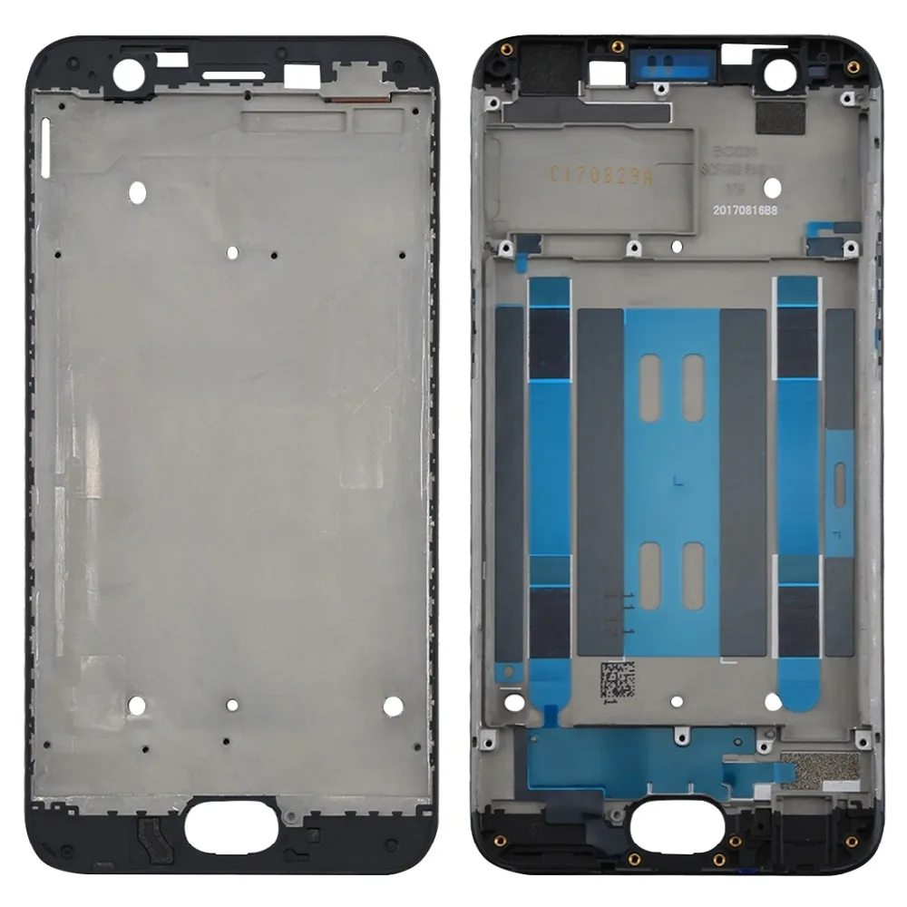 iPartsBuy OPPO A57 Front Housing LCD Frame Bezel Plate|Mobile Phone ...