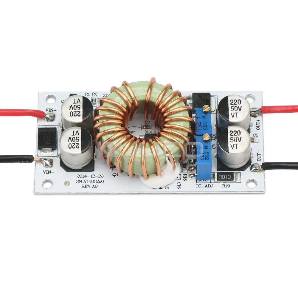 5 PCS/LOT DC Boost Converter/Adapter DC 10V~40V to 10~50V Adjustable ...