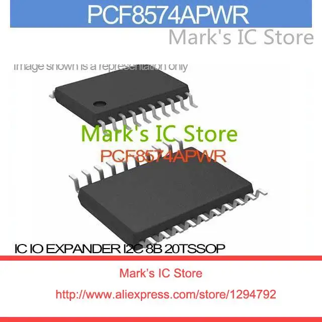 PCF8574APWR IC IO EXPANDER I2C 8B 20TSSOP PCF8574AP 8574 PCF8574 8574A ...