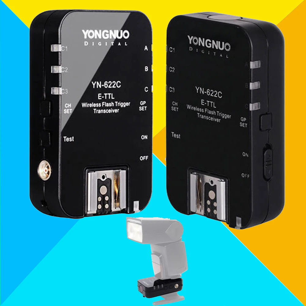 Yongnuo YN 622C Wireless ETTL Flash Trigger Receiver Transceiver YN622C ...