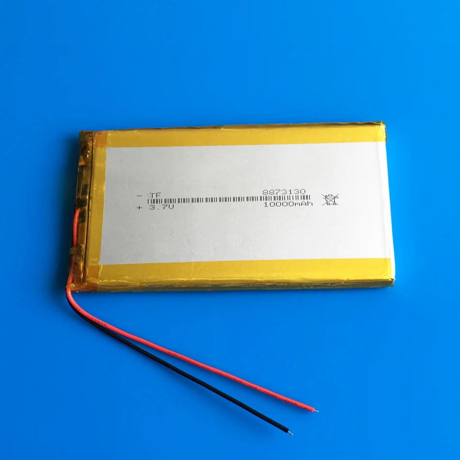 3.7V 10000mAh Rechargeable lipo polymer lithium li ion battery for ...