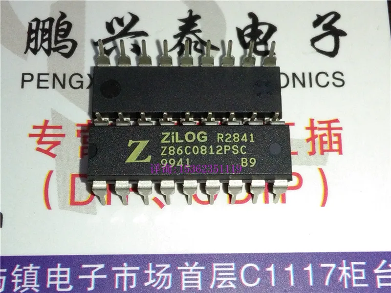 Zilog-Z86C0812PSC-dual-in-line-18-pin-dip-package-Electronic-Components ...