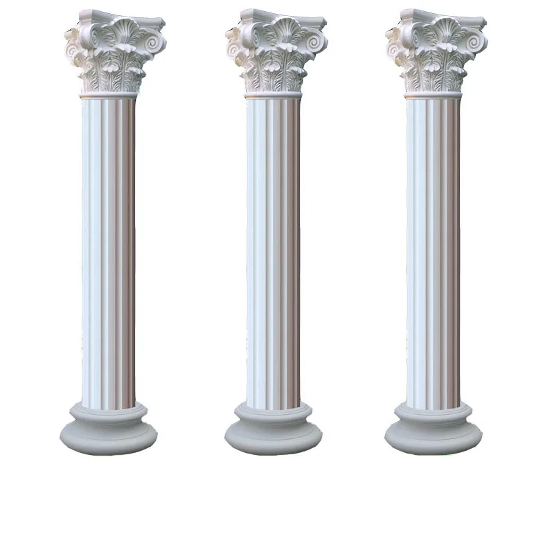 Custome European White Marble Roman Carving Stone Columns Hand carved ...
