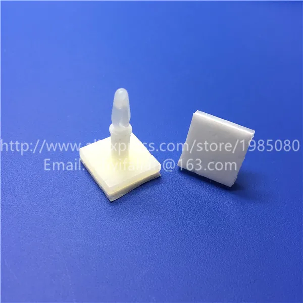HC 5 Nylon Plastic stick on PCB Spacer Standoff 3mm Hole support ...