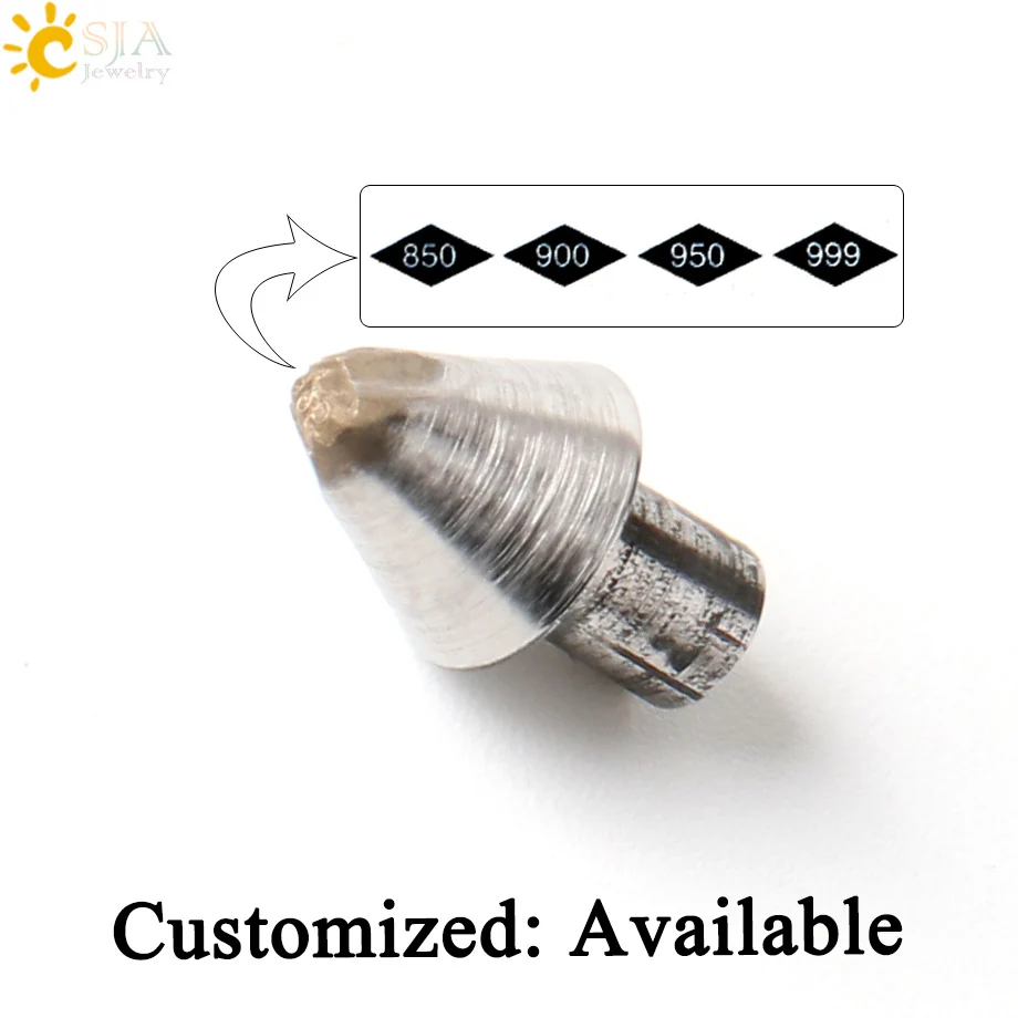 Csja Custom Platinum Jewellery 850 900 950 999 Stamp Tool Small Size ...