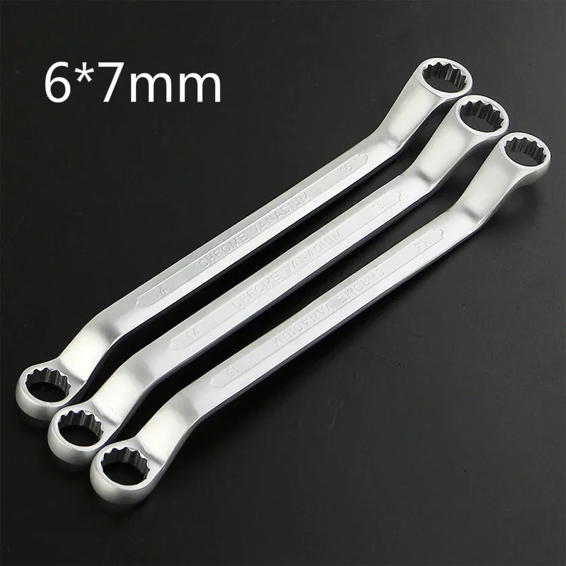 YOFE 6*7mm Universal Double Ring Wrench High Quality Multi Function 45 ...