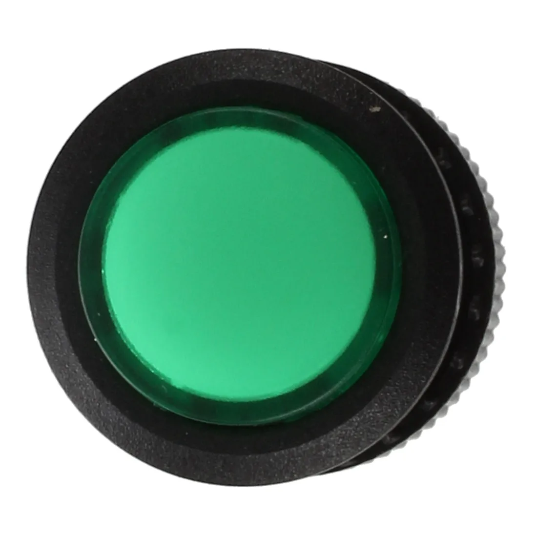 5 Pcs 4 Terminals Latching Type Green LED Lamp Round Push Button Switch ...