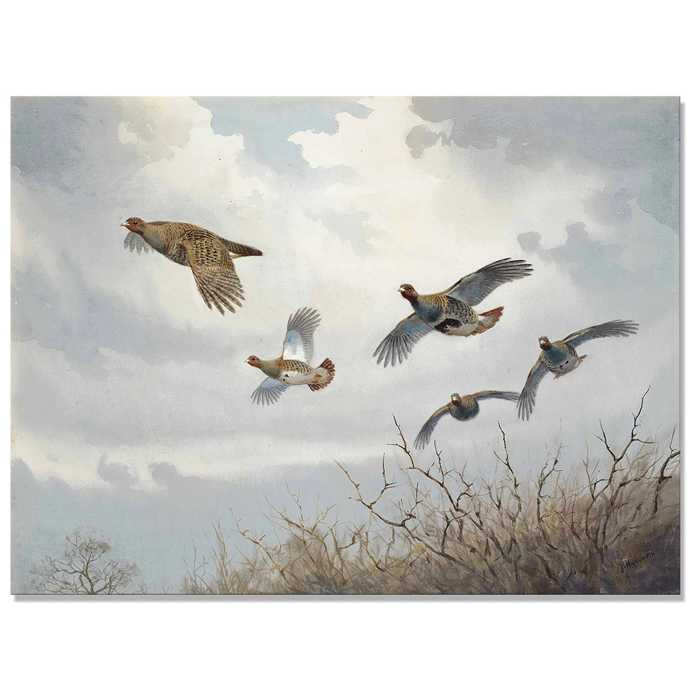 DIY Frame Famous Artist John Harrison Oil Painting Replica Family ...