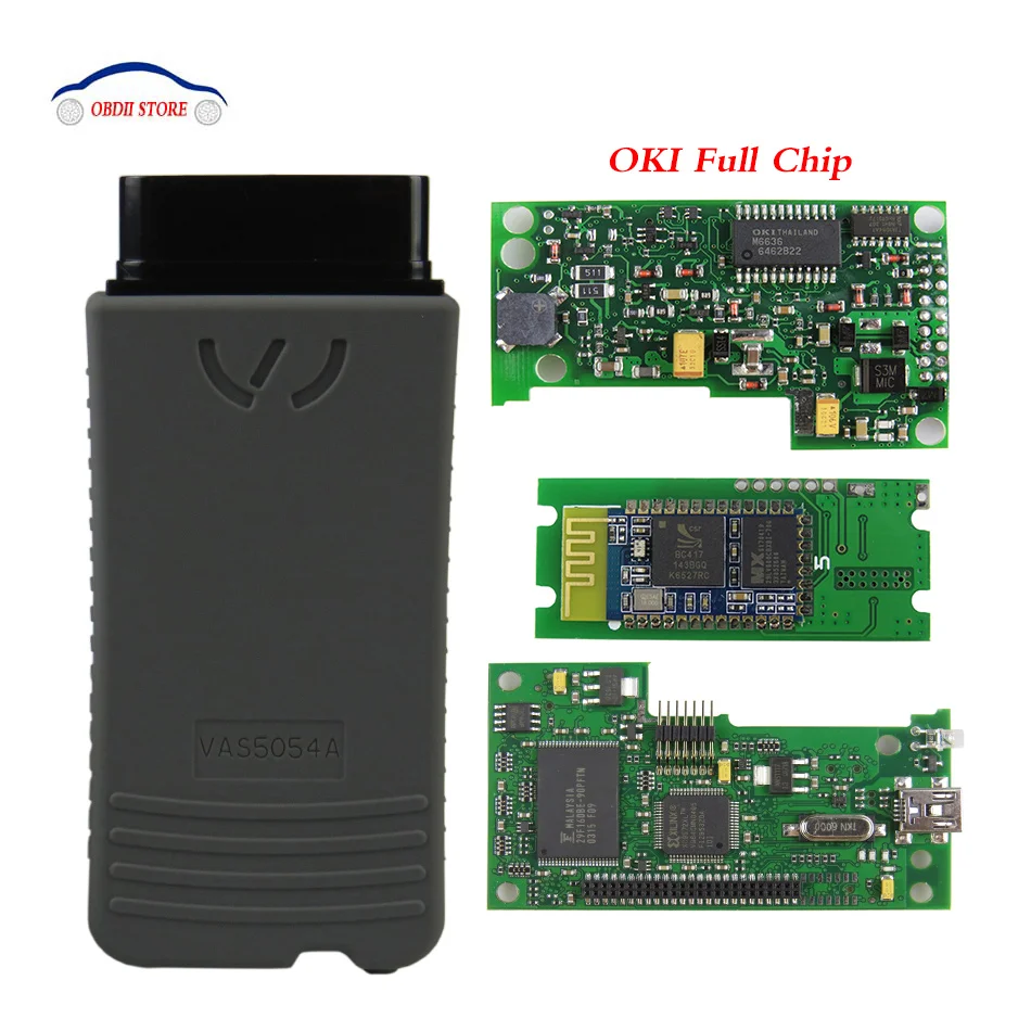 Nieuwe Vas5054 Volledige Chip Oki Vas 5054a Odis V5.1.6 Obd2 ...