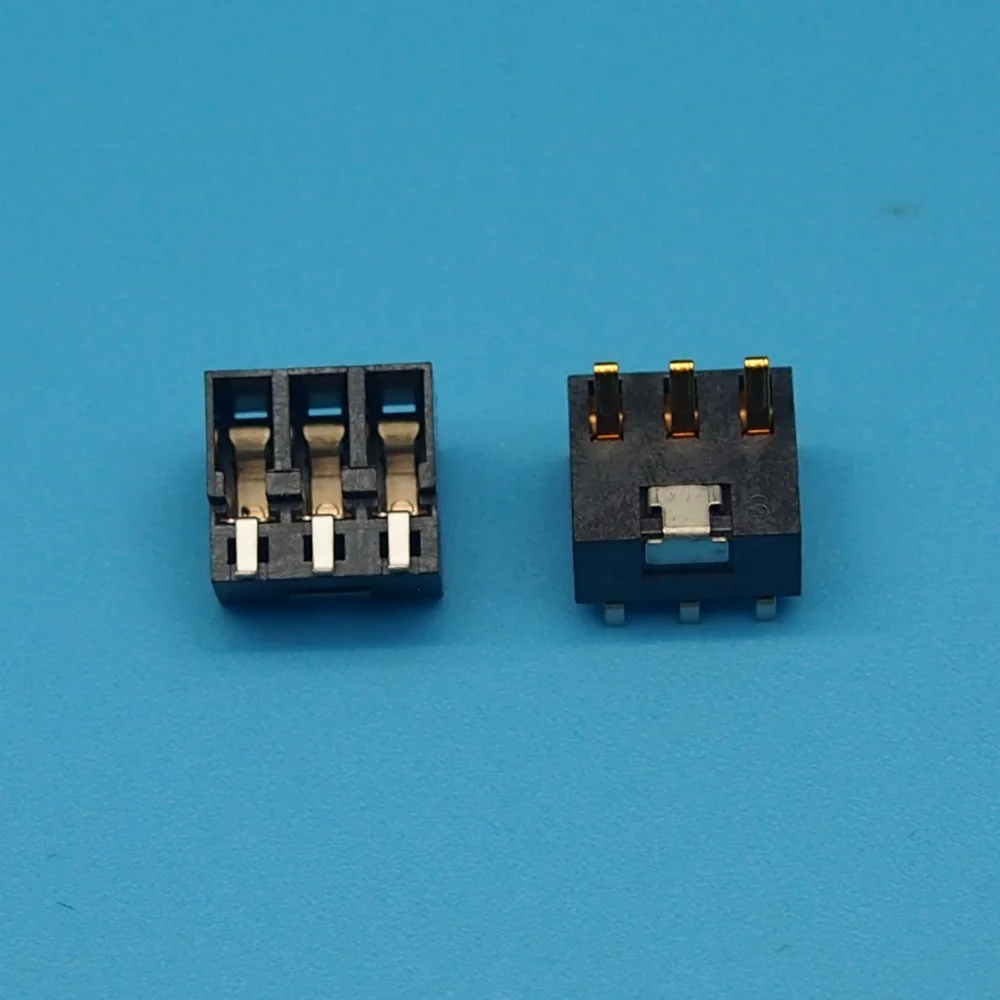 20pcs phone battery connector battery holder socket 3pin 7.0mm height ...