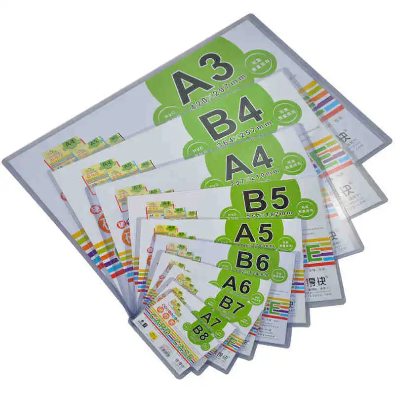 Bulk Sale 10 PCS PVC Rigid Card File Case Business Card Holder 10 Sizes ...