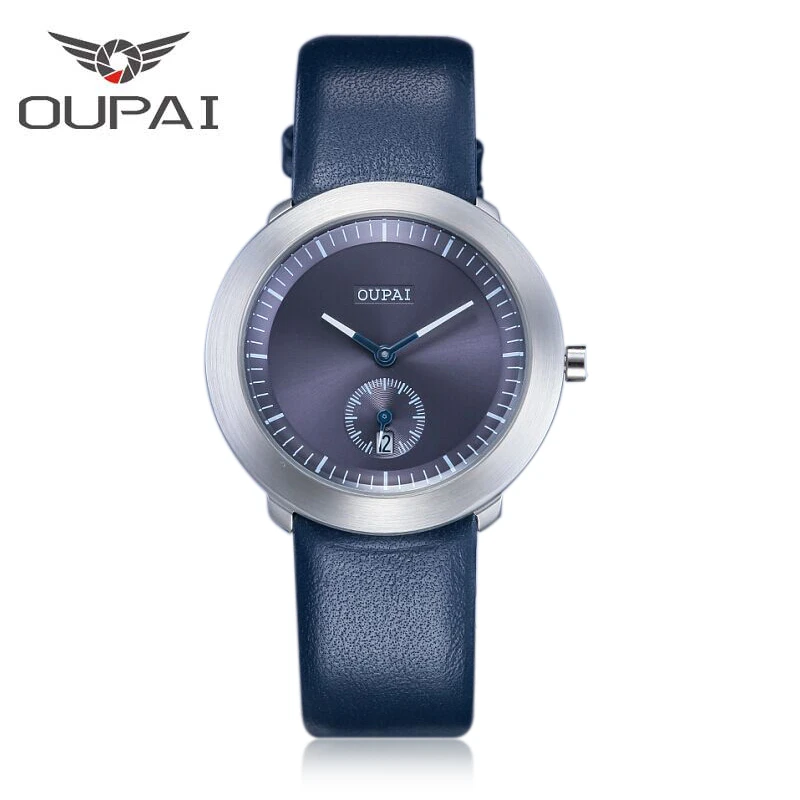 OUPAI 2016 8MM Ultra thin Dial Men Watches Relogio Masculino Luxury ...