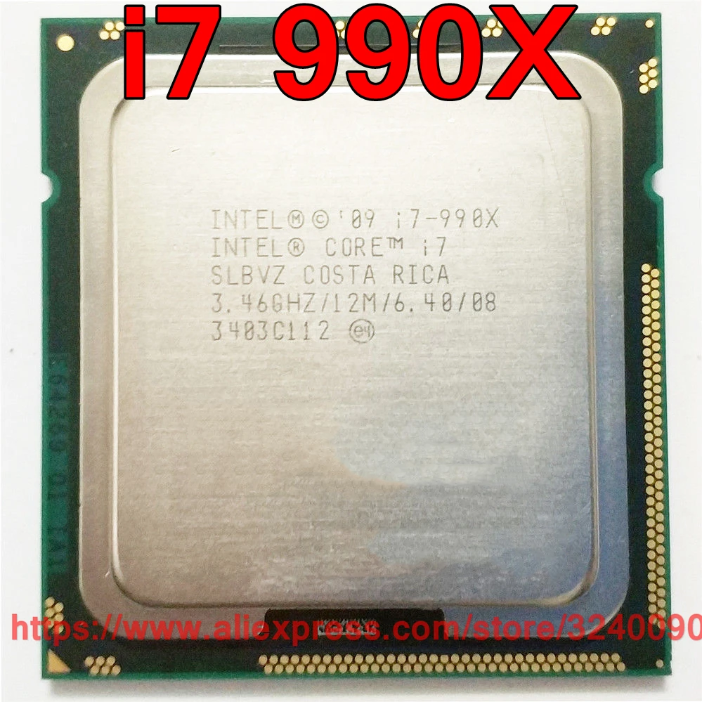 Original Intel CPU Core i7-990X Processor Extreme Edition i7 990X 3 ...