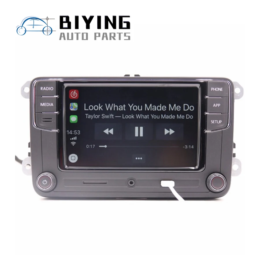 Produs Carplay Desai RCD330 Plus 6.5" MIB Radio For Golf 5 6 Jetta MK5 ...