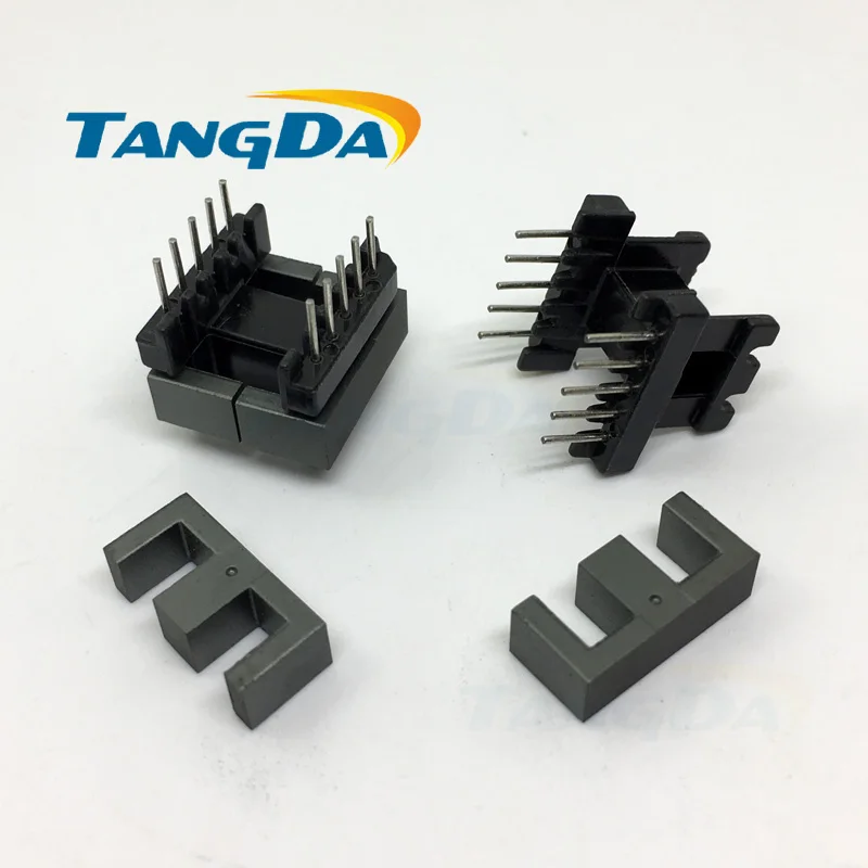 Tangda EE16 코어 EE 보빈 자기 코어 + 골격 소프트 자기 페라이트 자기 코어, 5 + 5 핀 10P SMPS RF 변압기 AG|transformer ...