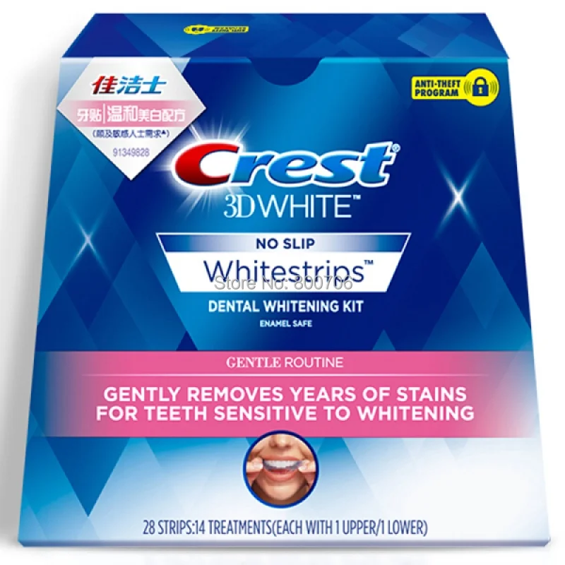 Crest 3D Whitestrips Gentle Routine Whitening|Teeth Whitening| - AliExpress
