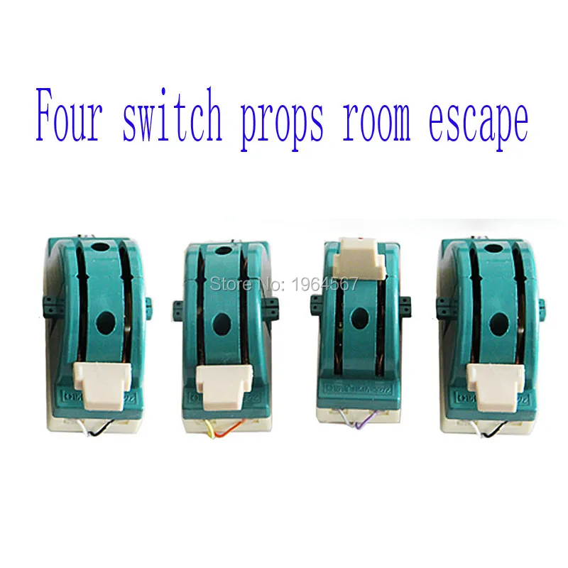 Takagism game prop real life room escape props four switches adjust the ...