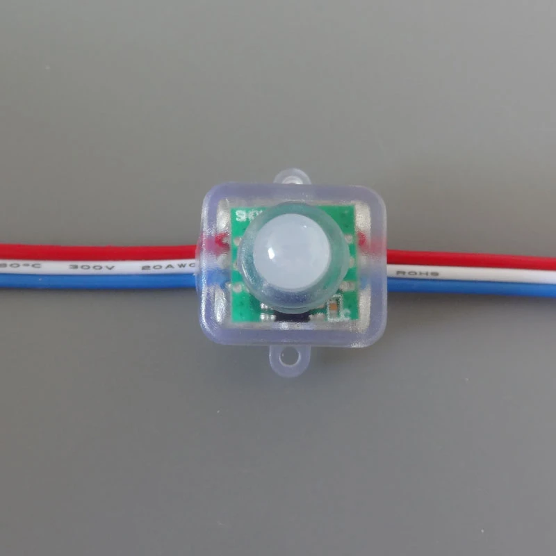 50pcs 12mm Ws2811 Full Color T1515 Square Pixel Led Module Lighting ...