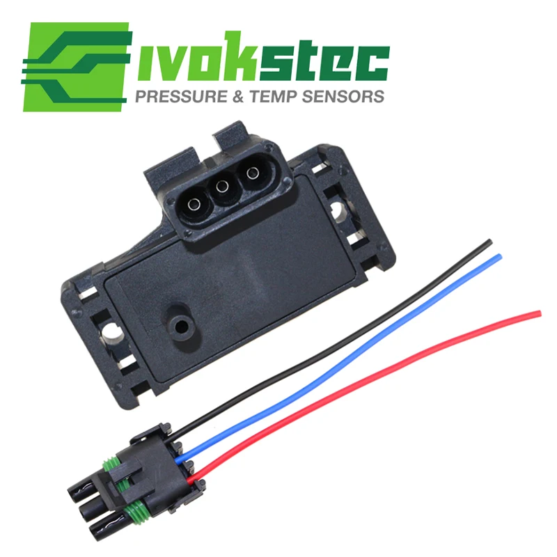 2Bar (2 Bar) MAP Sensor Turbo Boost For Opel Renault VOLVO With Plug ...