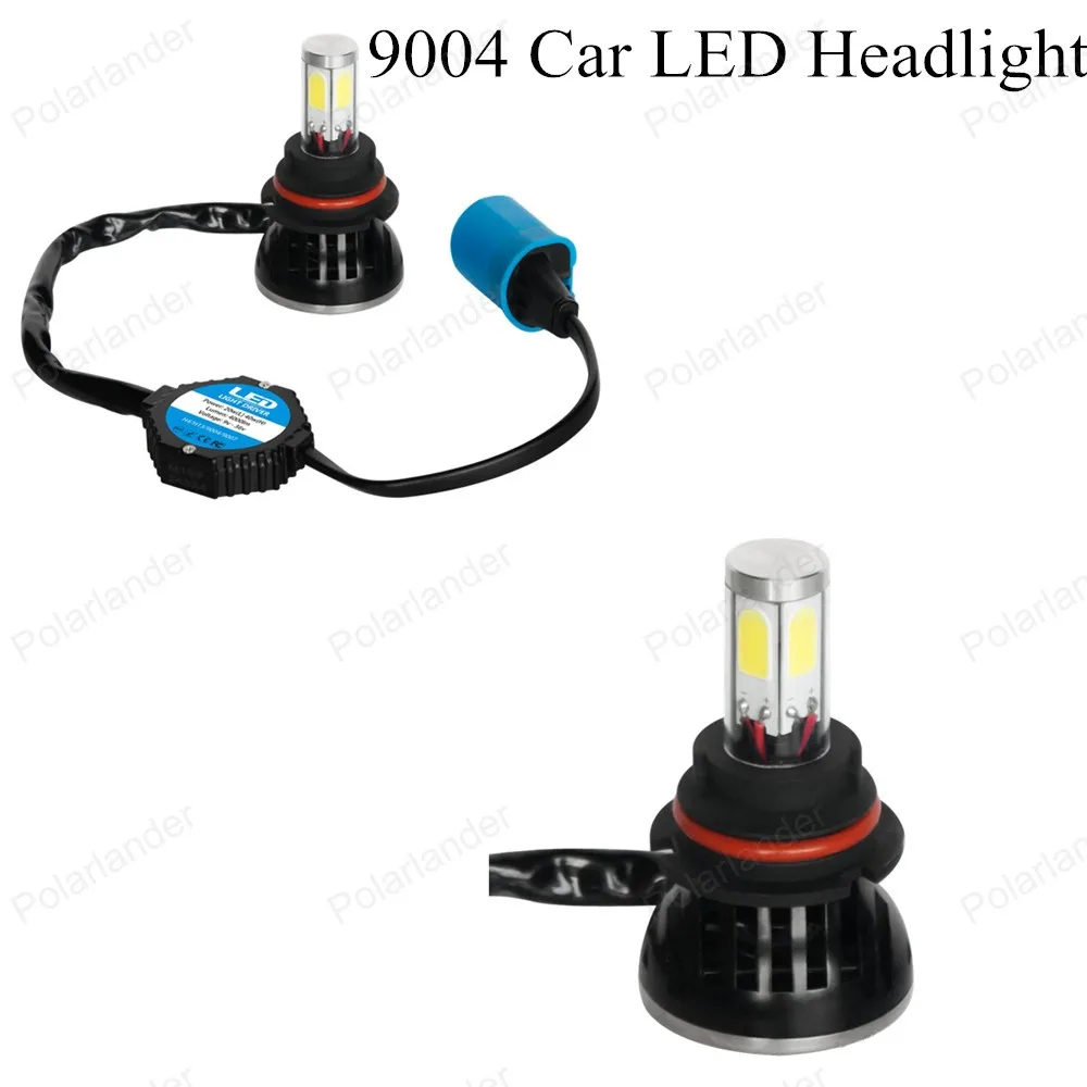 Car COB Headlamps 9004 30W 3200LM LED Headlight 9004 Car Replacement ...