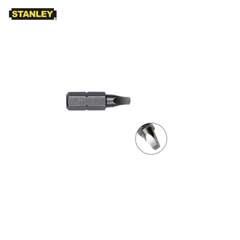 Stanley 10pcs 1/4 inch hex shank 25mm square screwdriver bit SQ3 dia ...
