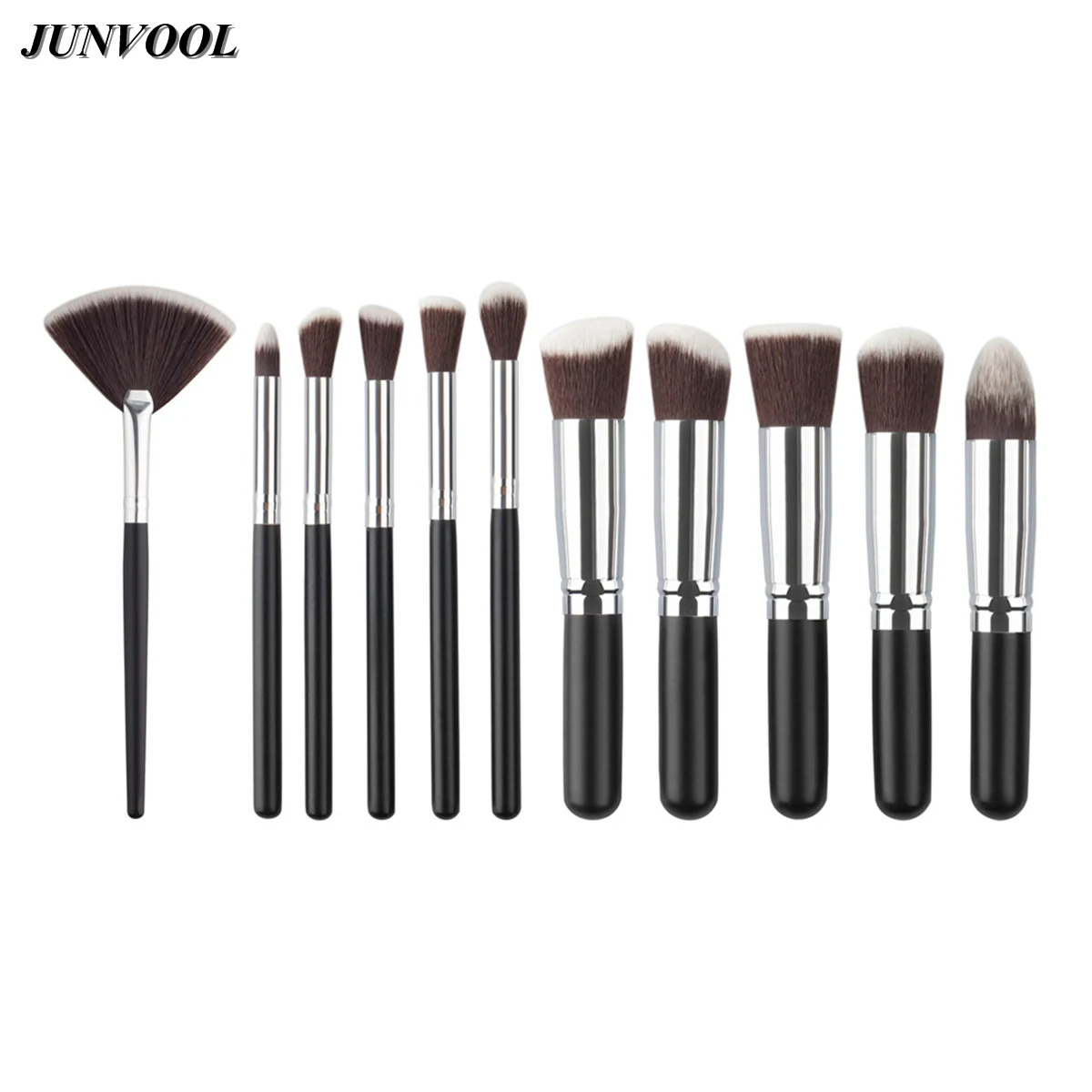Makeup Brushes Set 11Pcs Professional Powder Foundation EyeShadow Blush ...