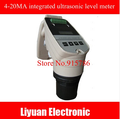 4 20MA integrated ultrasonic level meter / ultrasonic level meter ...