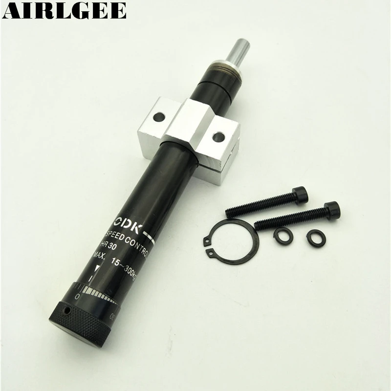 30mm Length Stroke Adjustable Damper Hydraulic Speed Control Shock ...