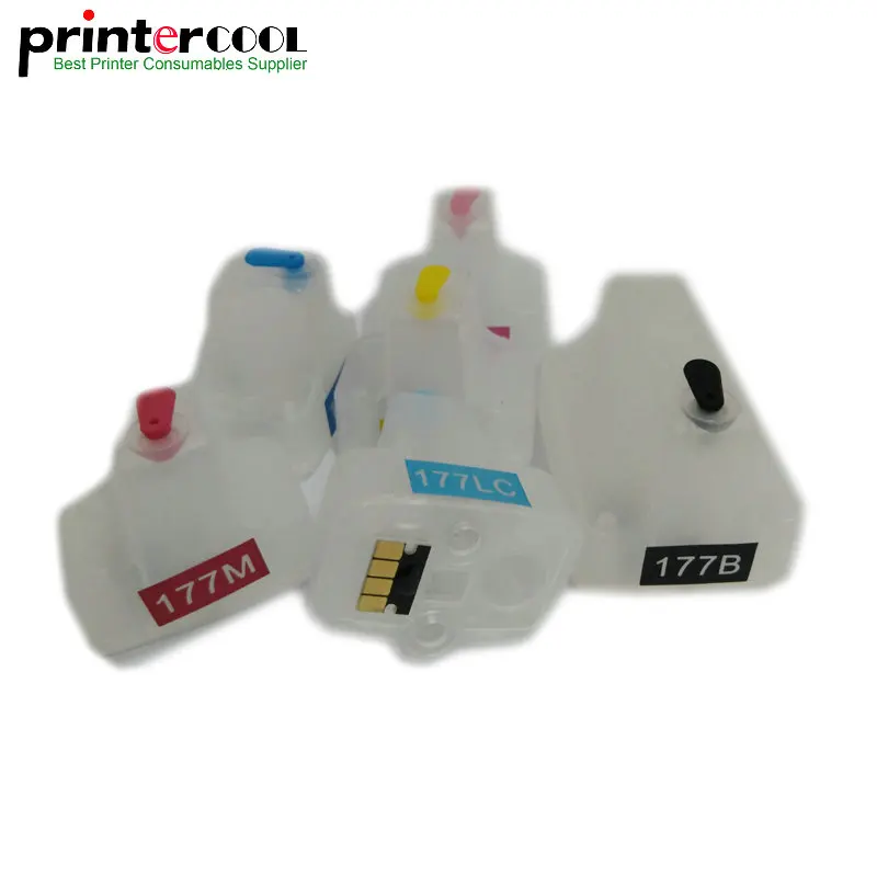Einkshop 177 Compatible Refillable Ink Cartridge For Hp 177 3310 3110 ...