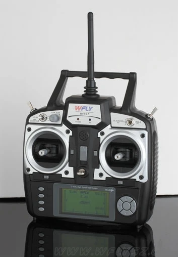 Wfly WFT07 2.4G Transmitter Controller 7CH|controller control| - AliExpress