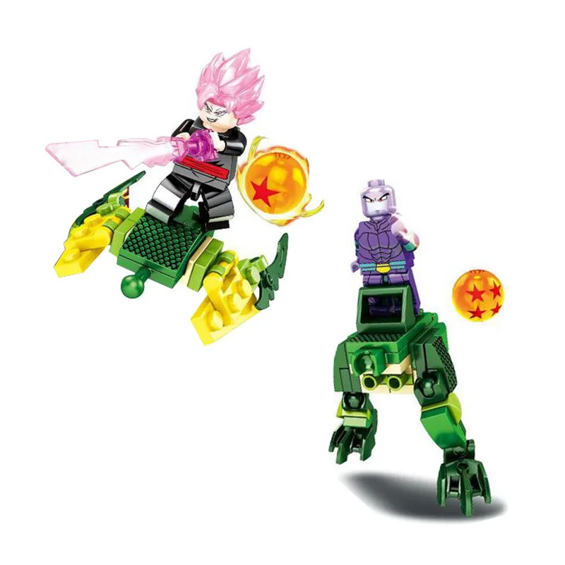 NEW 8in1 Dragon Ball Figure Z Son Goku Vegeta Krillin Dragon Building ...