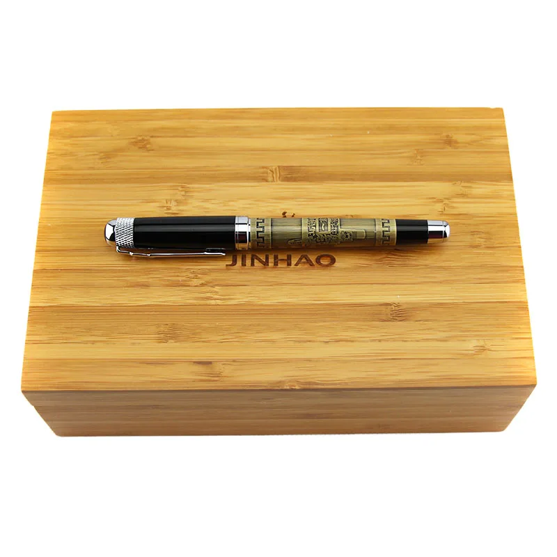 Jinhao 189 Ancient Chinese Pattern "YI YAN JIU DING" Roller Ball Pen ...