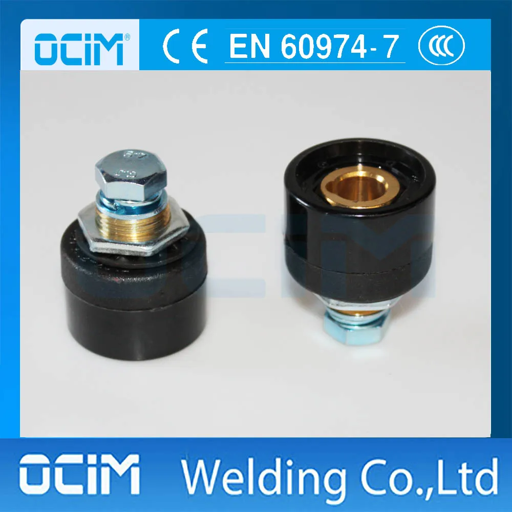 Conector de cabo de solda de soquete de painel estilo visual dinse 2 ...