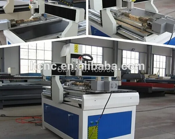 600*900mm 4 Axis CNC Router 9060 /Small CNC Router 4 Axis LT 6090|4 ...